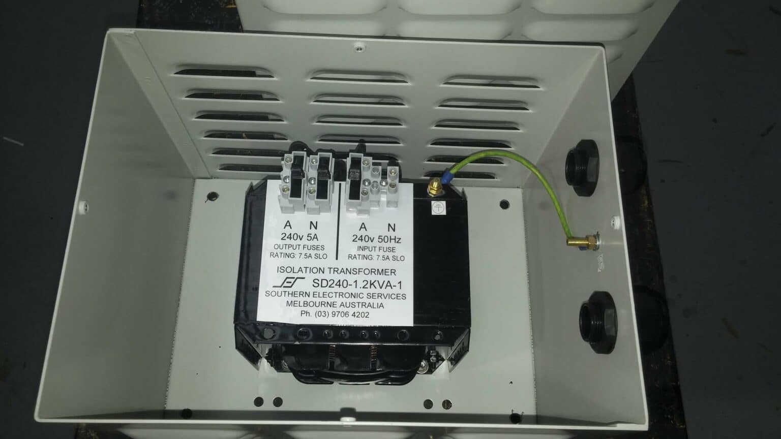 1ph Isolation Transformers | Southern Electronic Services