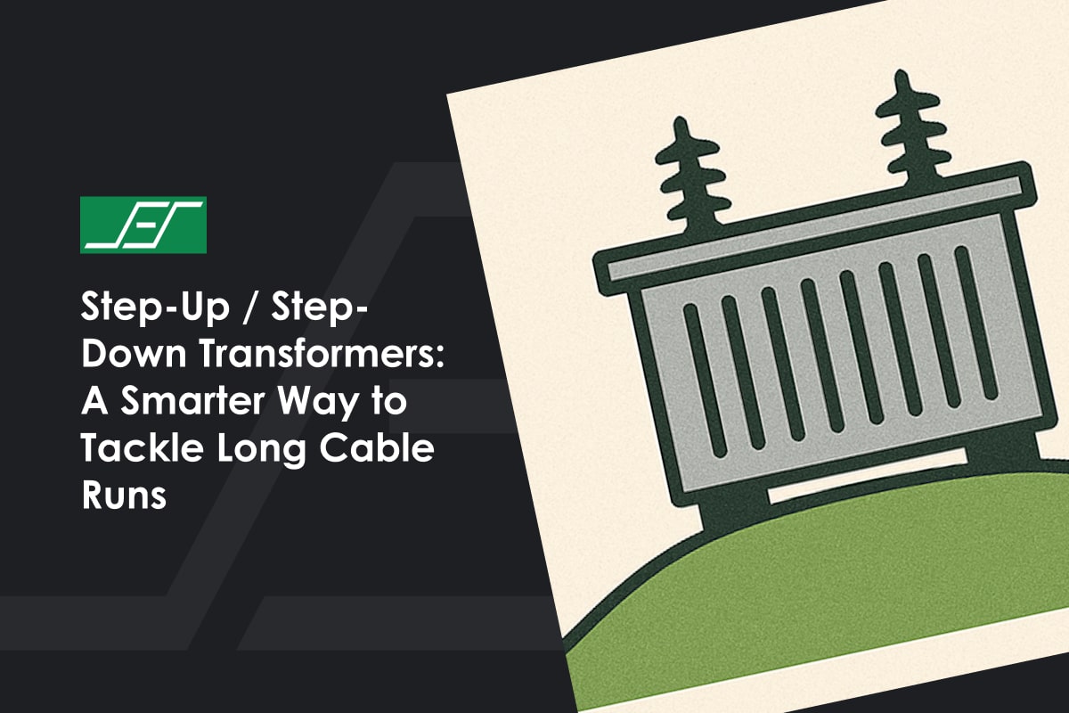 Smarter Step-Up Step-Down Transformers for Long Cable Runs