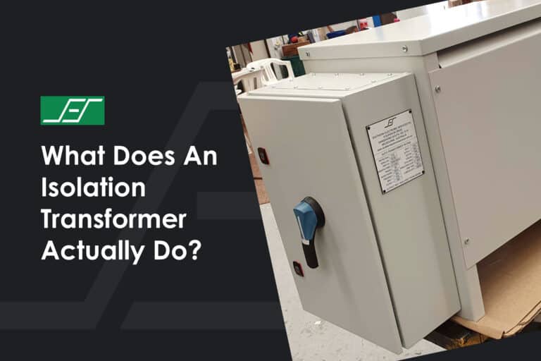 What does an Isolation Transformer actually Do